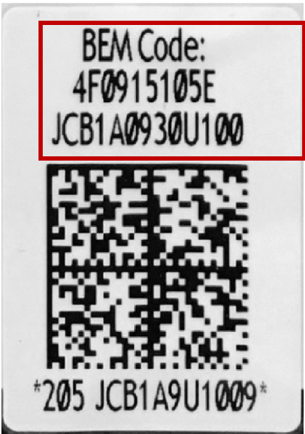 The right code of the BEM for Battery replacement | VARTA Automotive ...