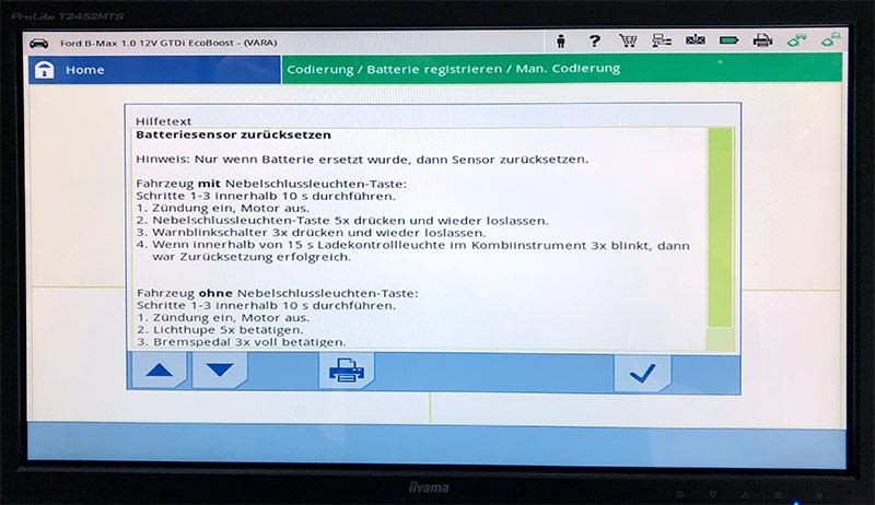 The right code of the BEM for Battery replacement | VARTA Automotive ...