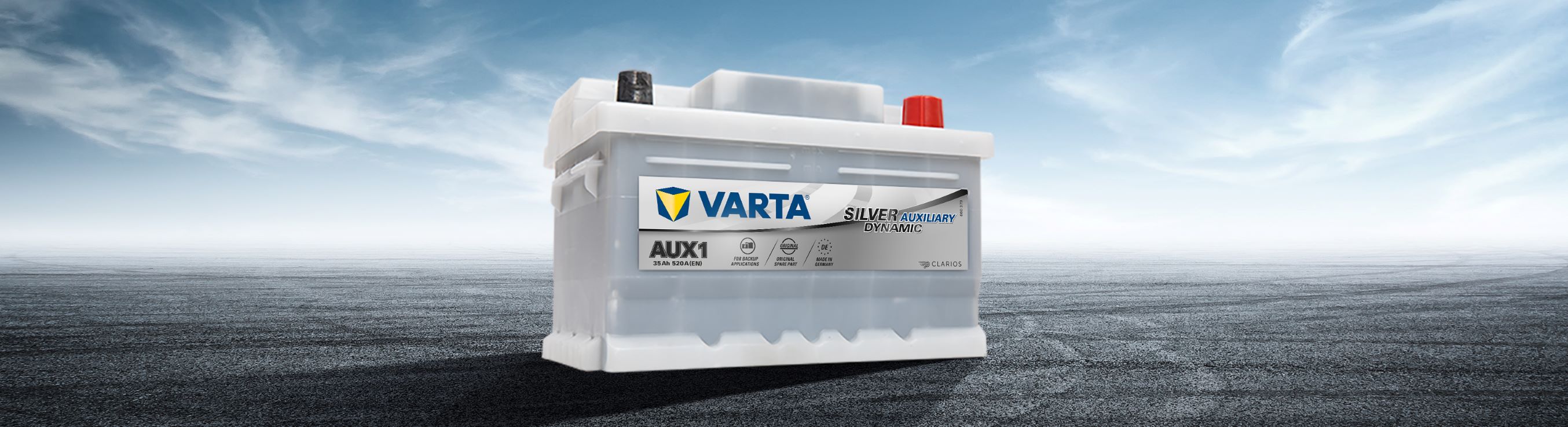 Unique auxiliary battery | VARTA Automotive Batteries